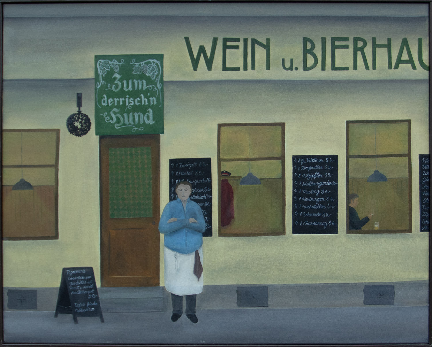A schware Partie – Kunst ab Hinterhof