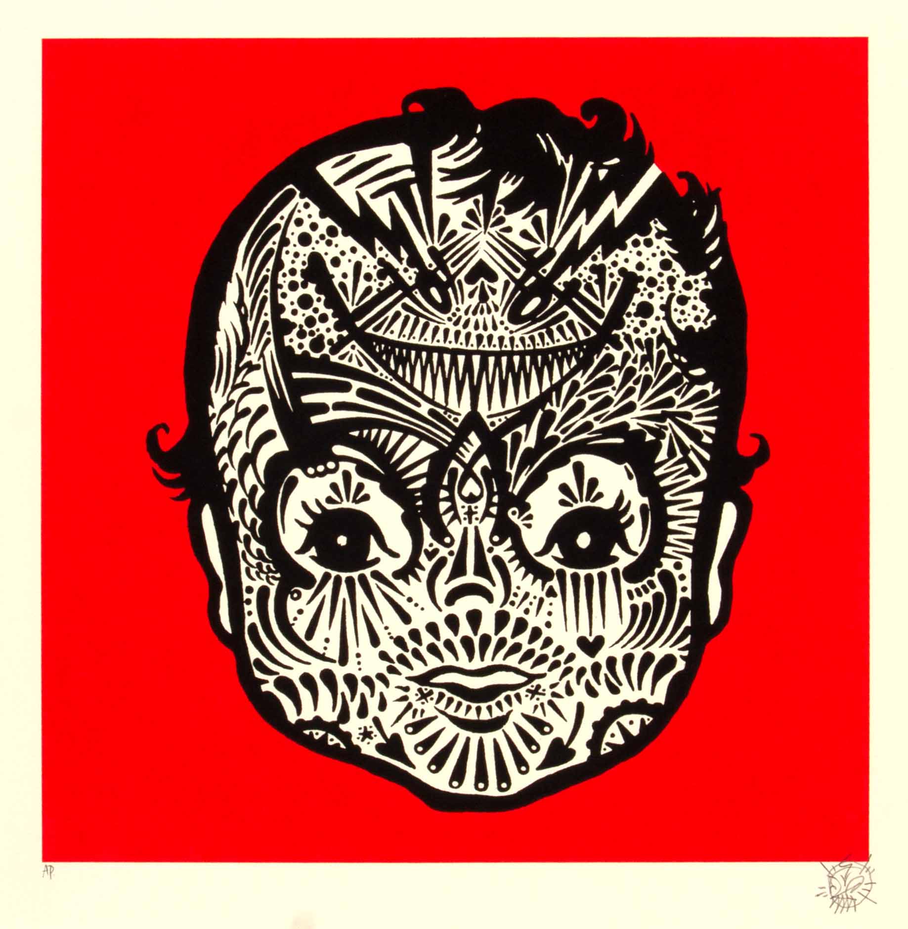 Spine Baby - rot – Kunst ab Hinterhof